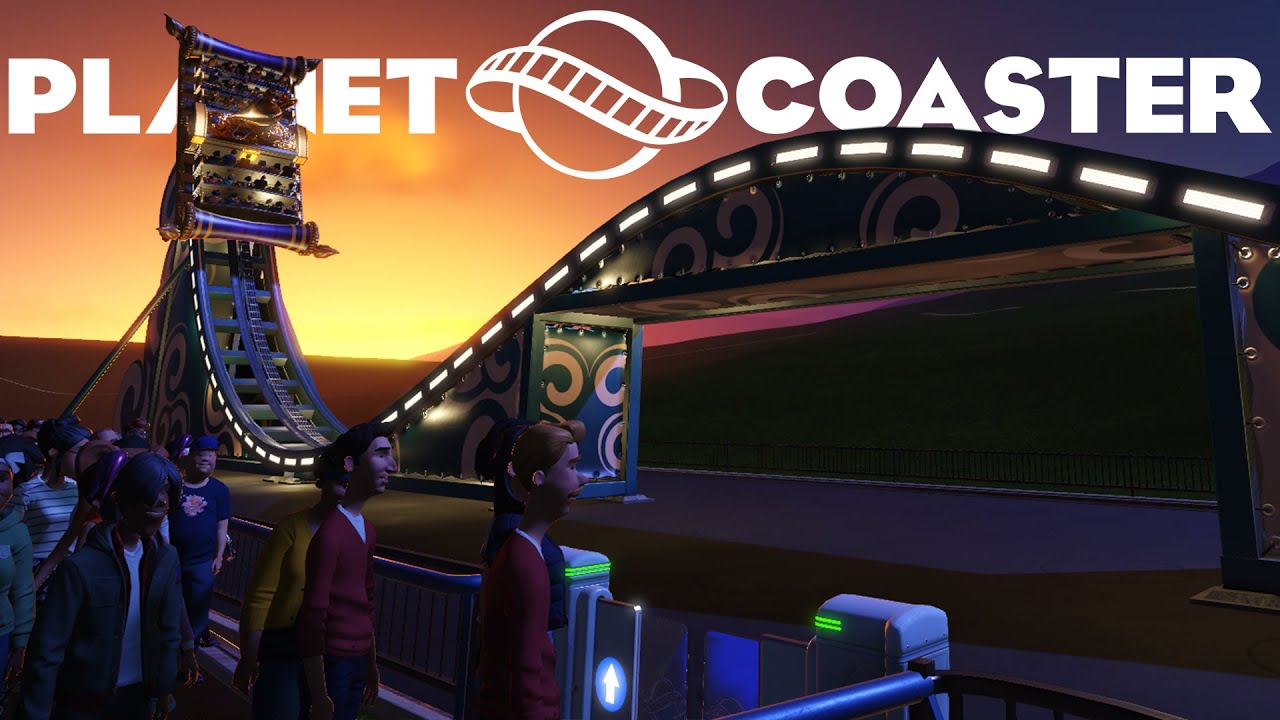 Planet Coaster Gameplay - Carousels, Ferris Wheels & CHAOS! (Planet ...