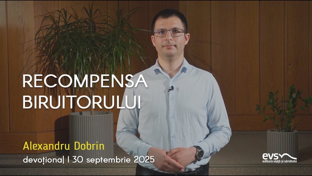 Devoțional | 30 septembrie 2025 | Alexandru Dobrin - YouTube