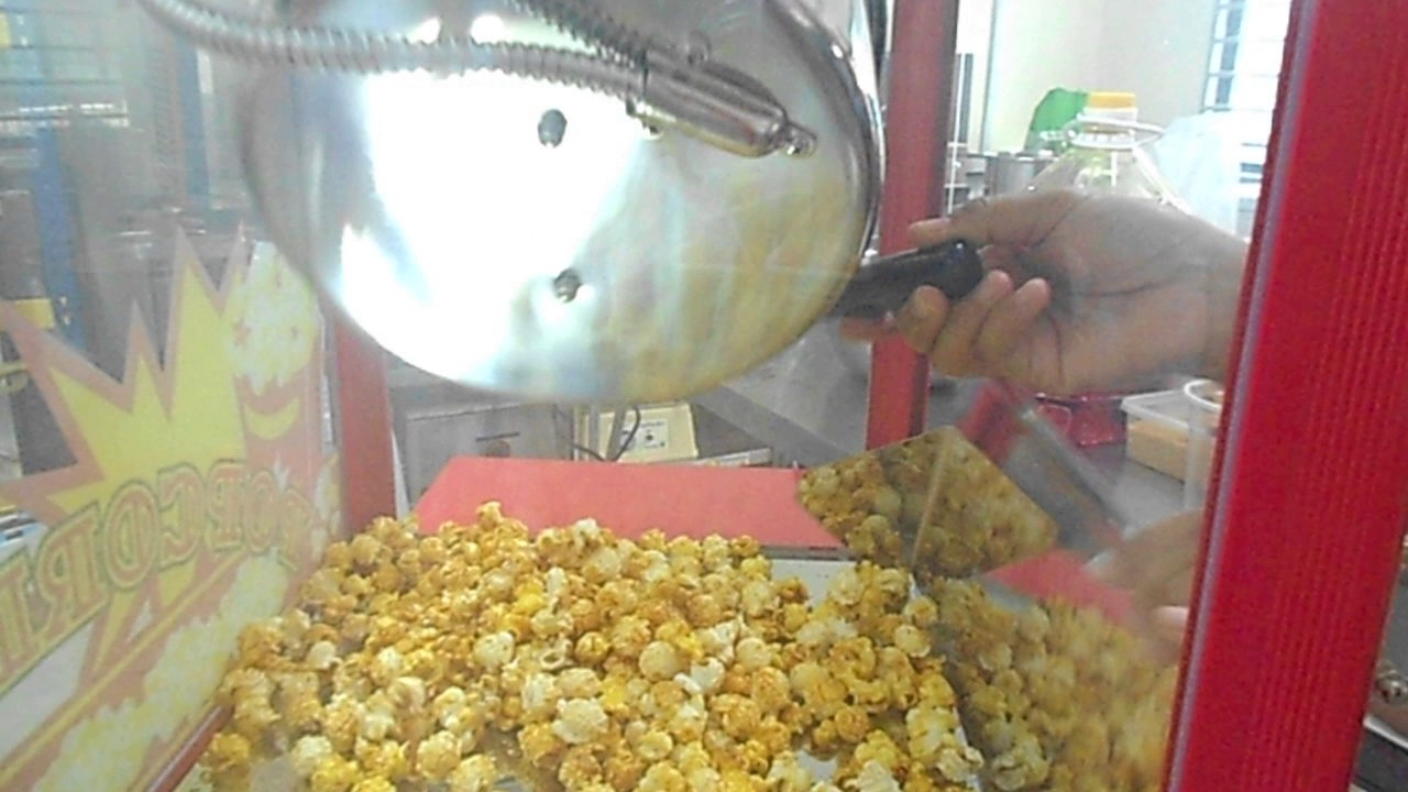 Commercial Pop Corn Maker Electric - YouTube