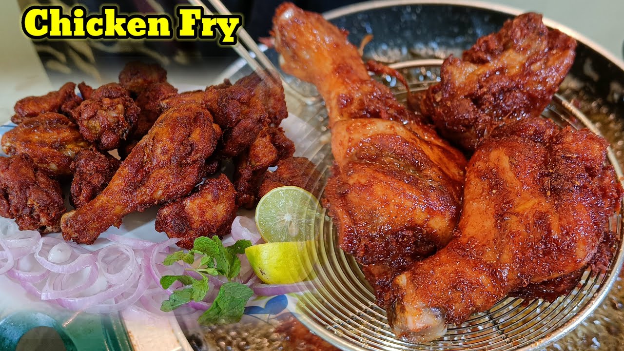 Chicken Fry Recipe | Crispy Chicken Fry Recipe | Chicken Starter Recipe ...