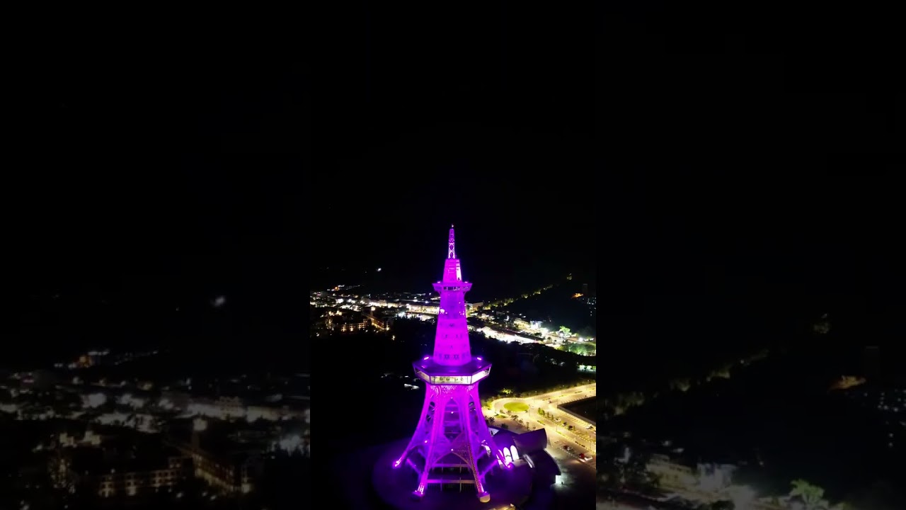 MAHA TOWER night view. - YouTube