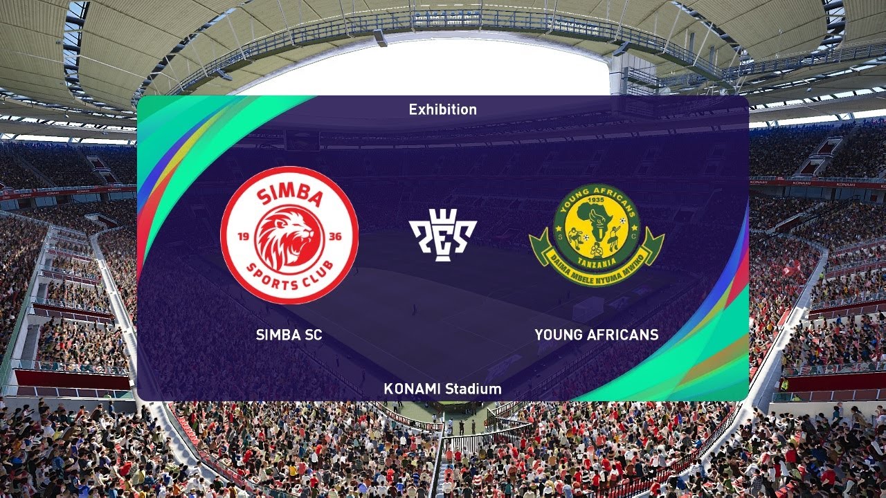Simba SC vs Yanga (16/04/2023) NBC Premier League PES 2021 - YouTube