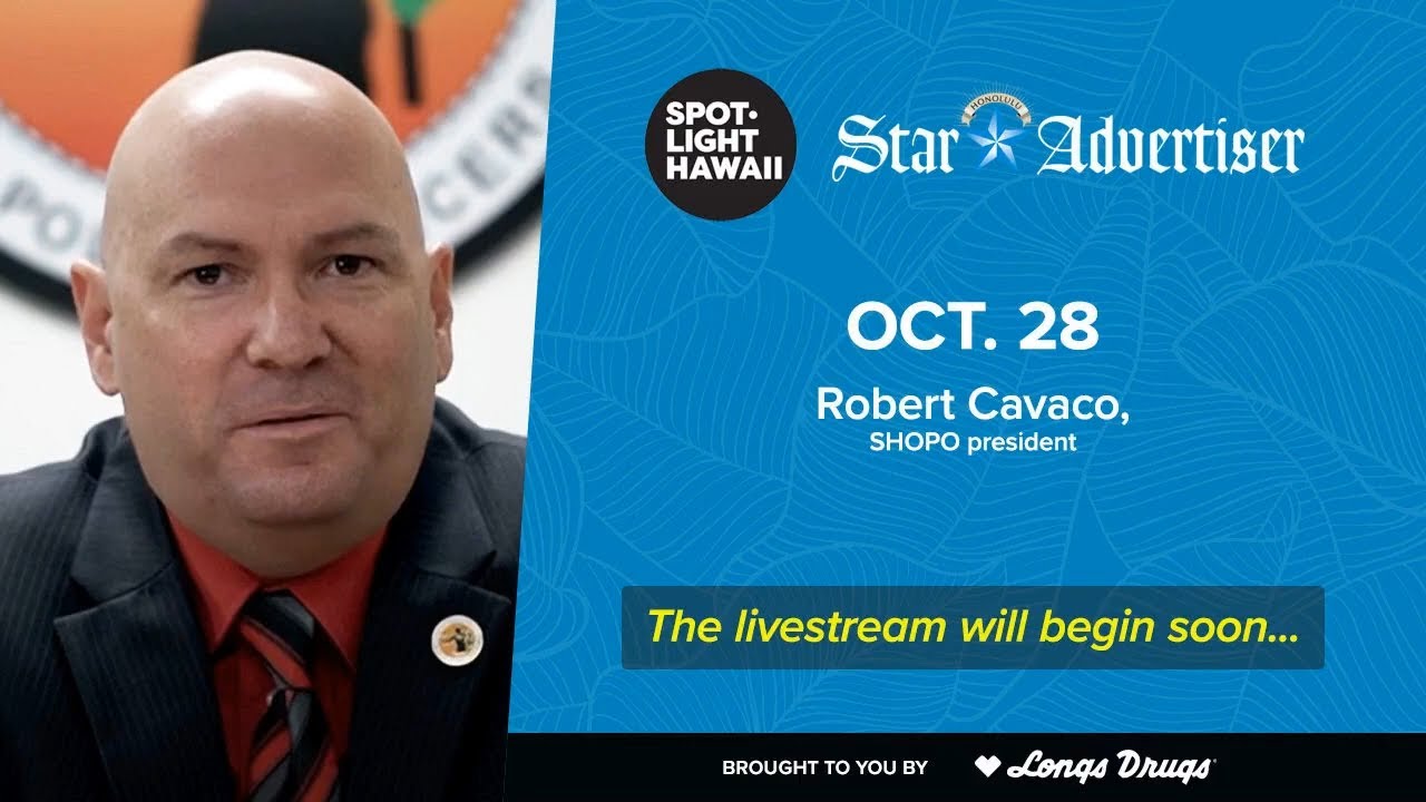 State of Hawaii Organization of Police Officers President Robert Cavaco ...