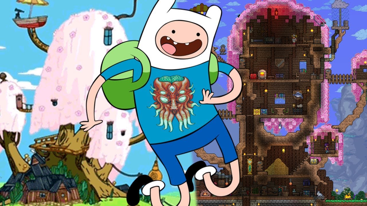 Terraria Meets Adventure Time?! - YouTube