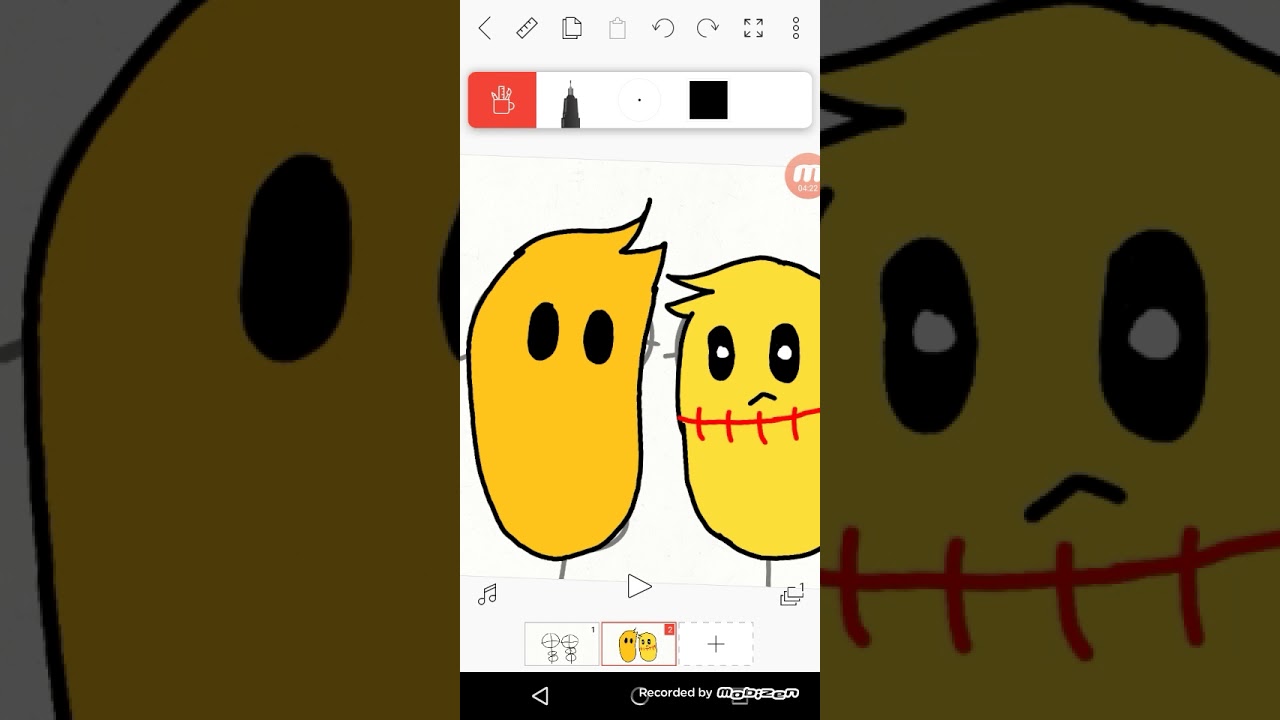 Drawing happless x doofus from dumb ways to die - YouTube