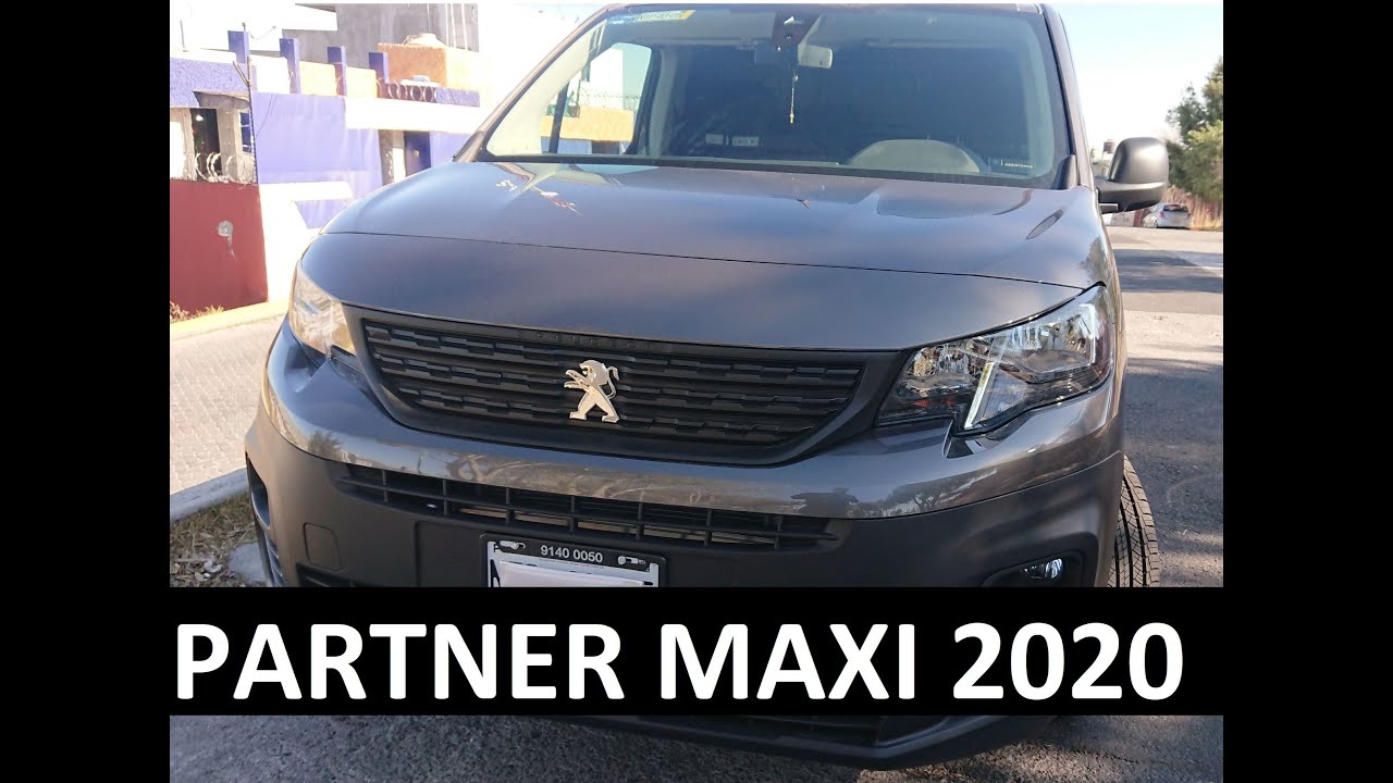 Peugeot Partner MaxiPack Tour! - YouTube