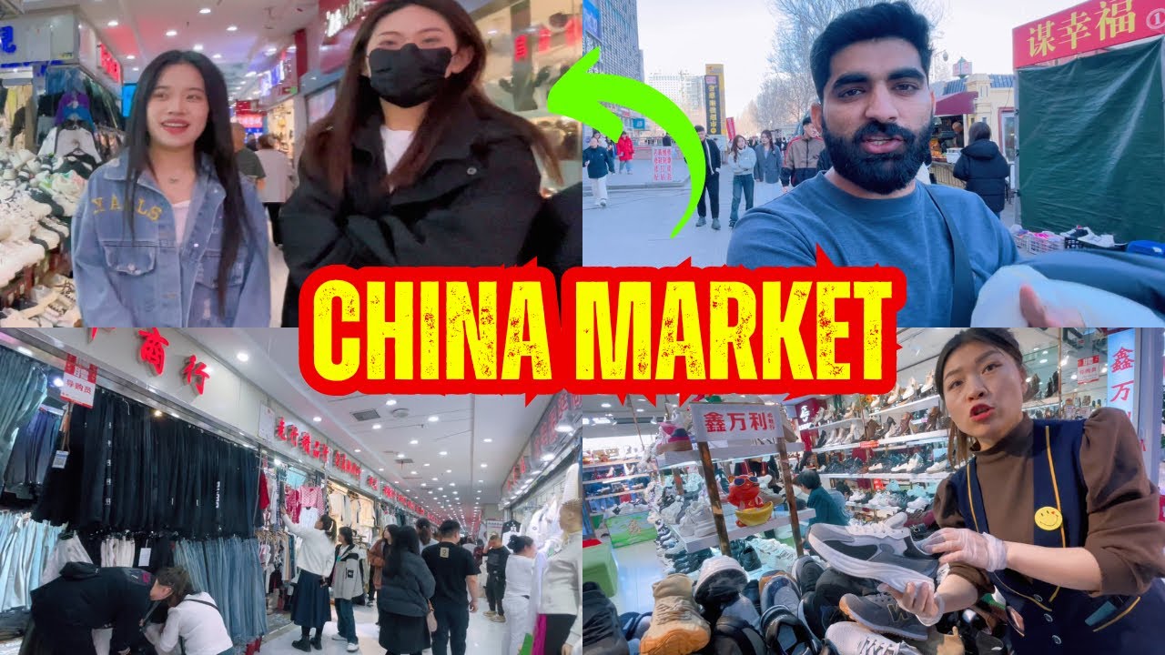 150rmb shoes shopping in local market of China | harbin 😍😍🇨🇳🇨🇳 - YouTube