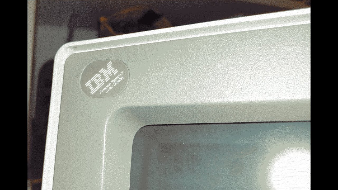 Opening up the IBM 8513 - YouTube