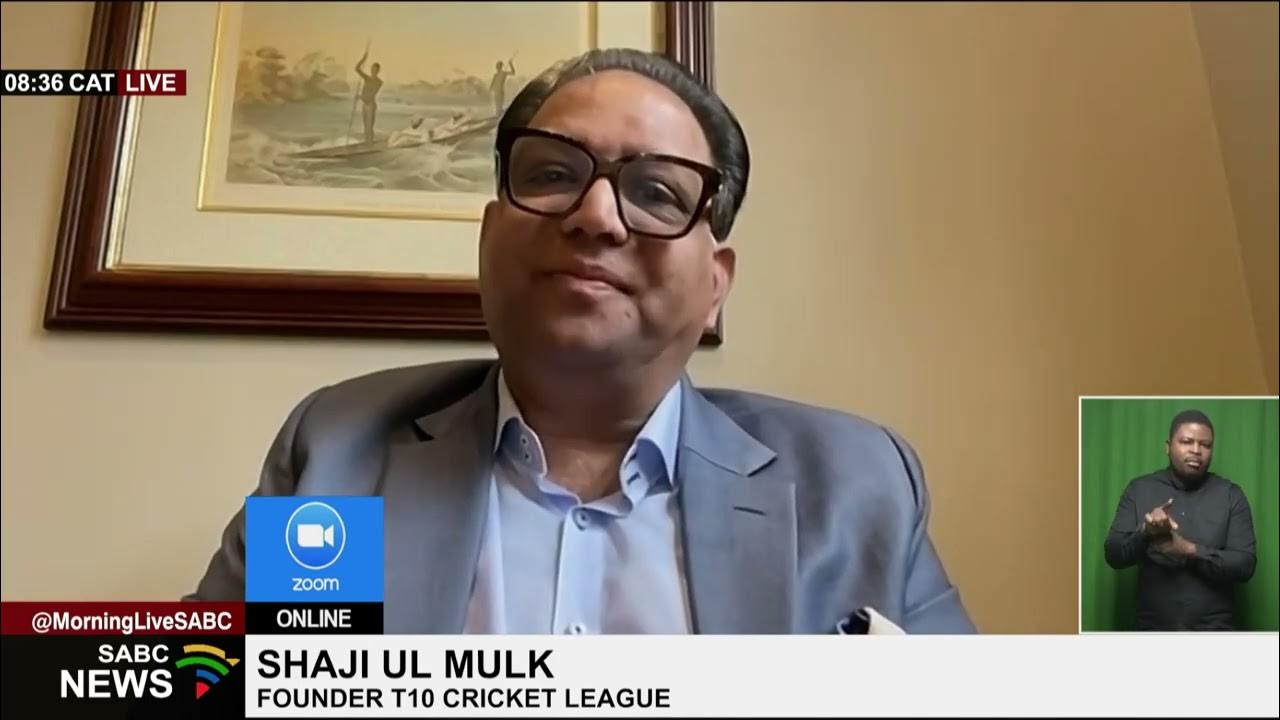 T10 Cricket finally in Southern Africa: Shaji Ul Mulk - YouTube