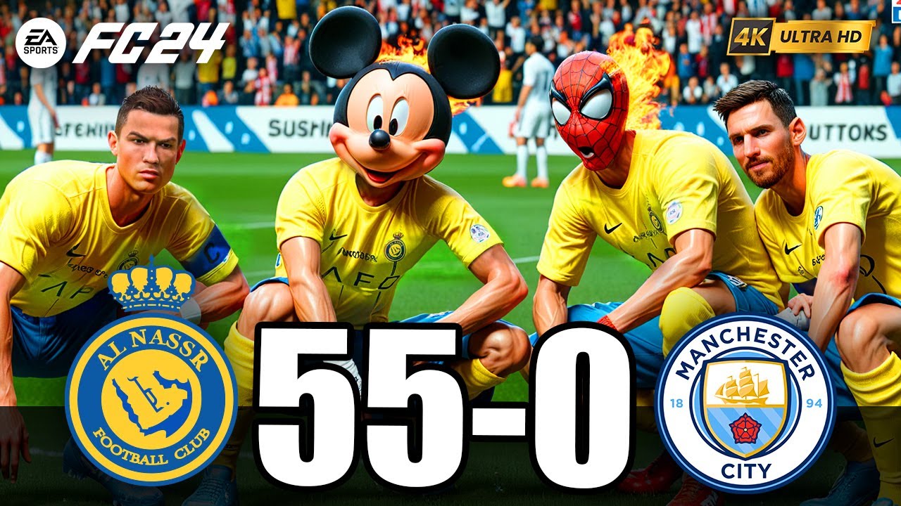 FIFA 23 | RONALDO, MESSI, SPIDER MAN, MICKEY MOUSE, ALL STARS | AL ...