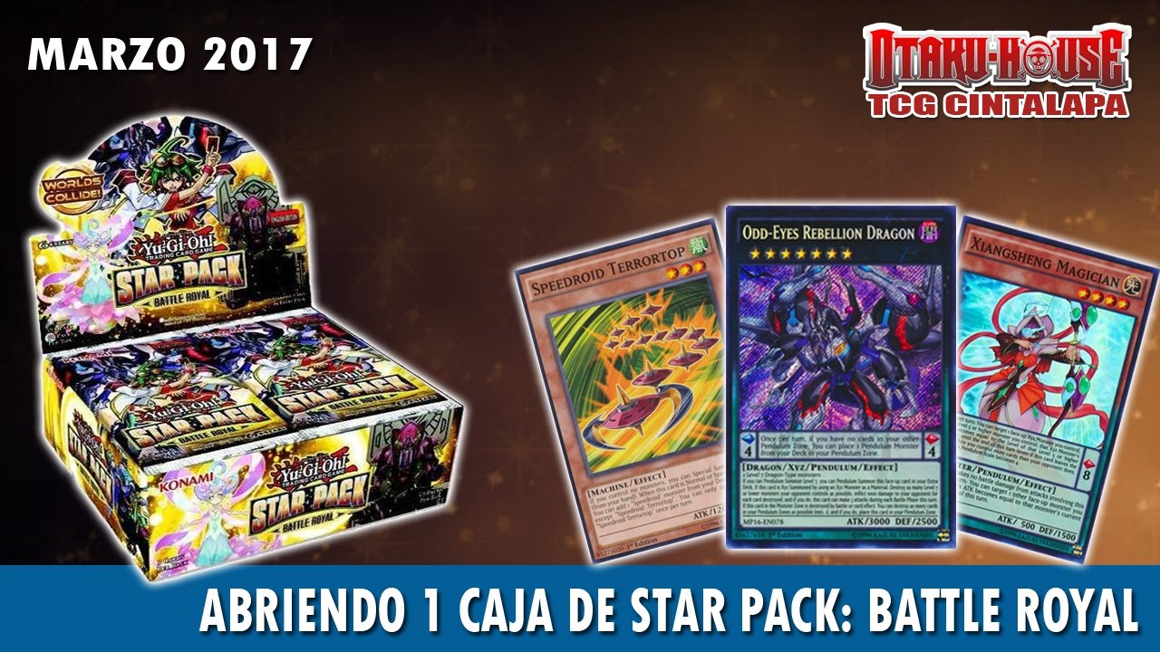 Abriendo una caja de Star Pack: Battle Royal - Marzo 2017 - YouTube