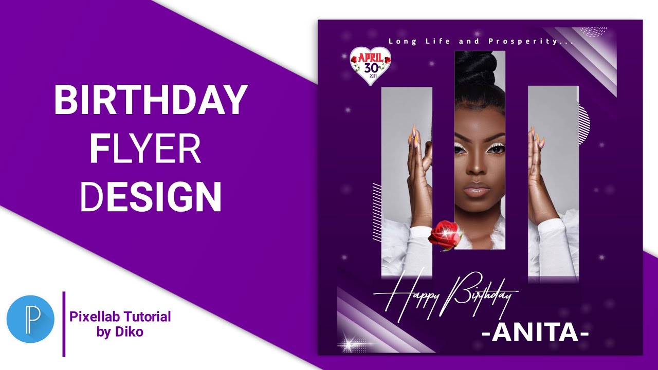 Professional Flyer Design on Pixellab - Birthday Flyer Design ...