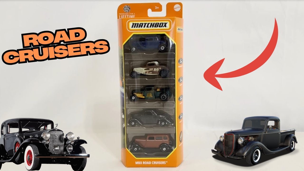 Unboxing The MBX Road Cruisers 5 Pack!!! - YouTube