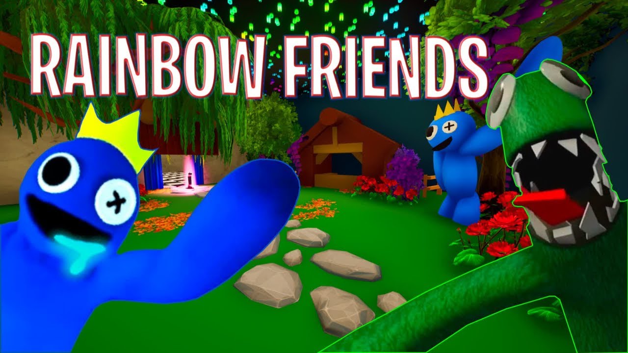 RAINBOW FRIENDS CAPÍTULO 1 | PASSAMOS VÁRIAS FASES - HENRIQUE - YouTube