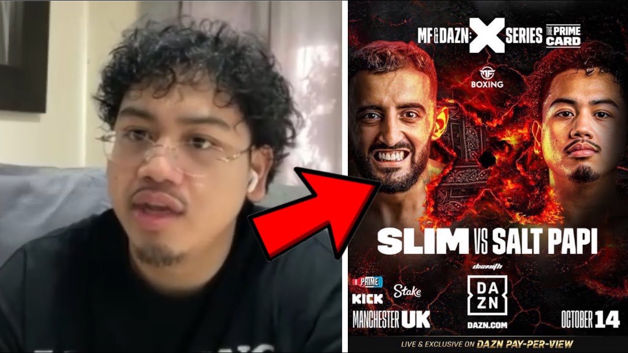 Salt Papi Reveals He Wants To FIGHT Slim On PRIME Card! - YouTube
