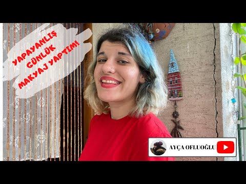 YAPAYANLIŞ GÜNLÜK MAKYAJ YAPTIM!