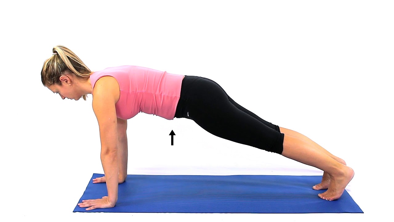 Pilates: Plank prep 2 - YouTube