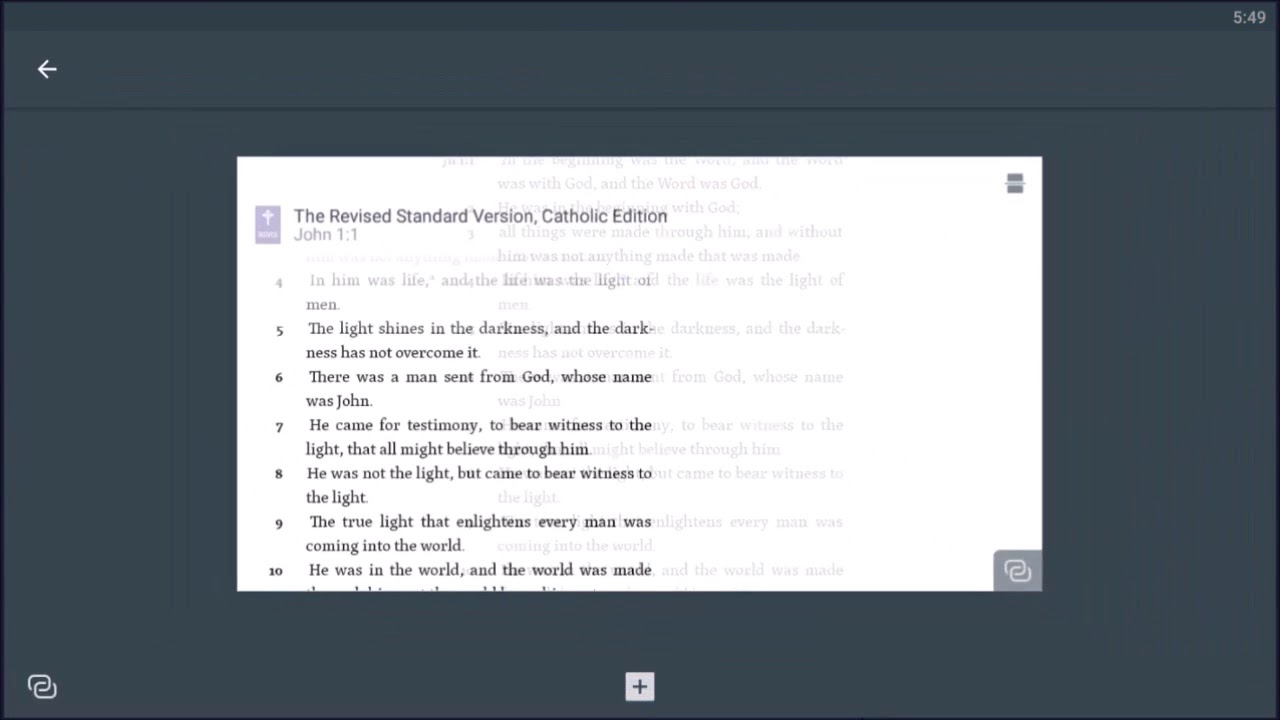 Open the Split Screen on the Logos/Verbum Mobile App - YouTube