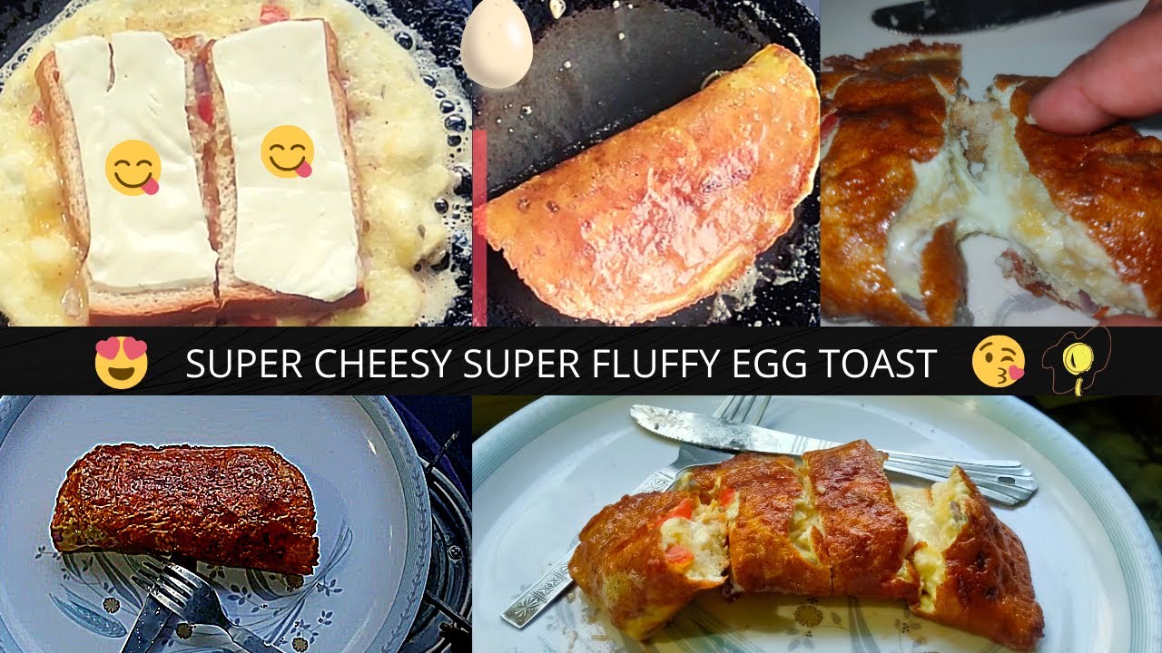 Cheesy Peesy Super Fluffy Egg Toast (HINDI/URDU) II Only 5 Ingredient ...