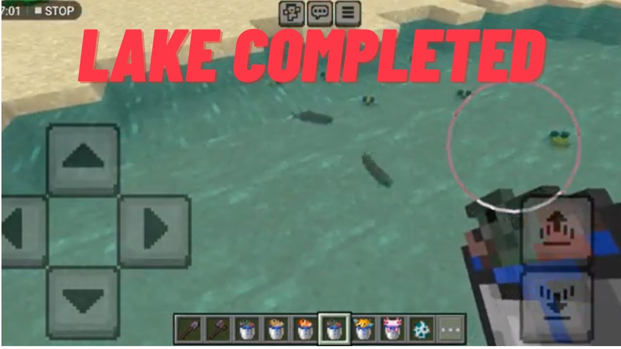 Lake in Minecraft Complete - YouTube