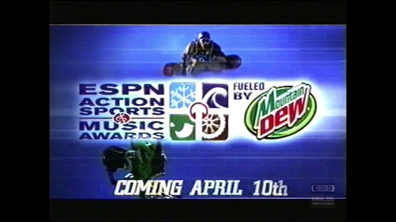 ESPN Action Sports Music Awards | Promo | 2001 - YouTube