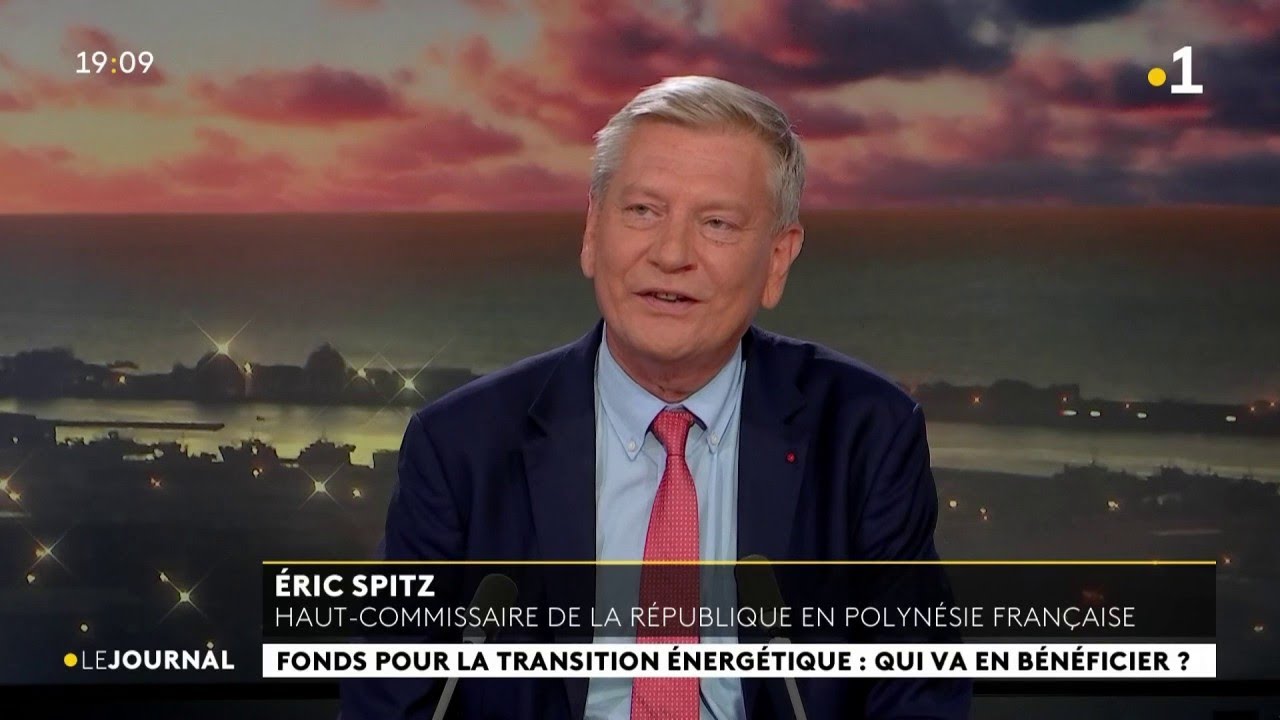 Invité du journal : Eric Spitz haut-commissaire de Polynesie Française ...