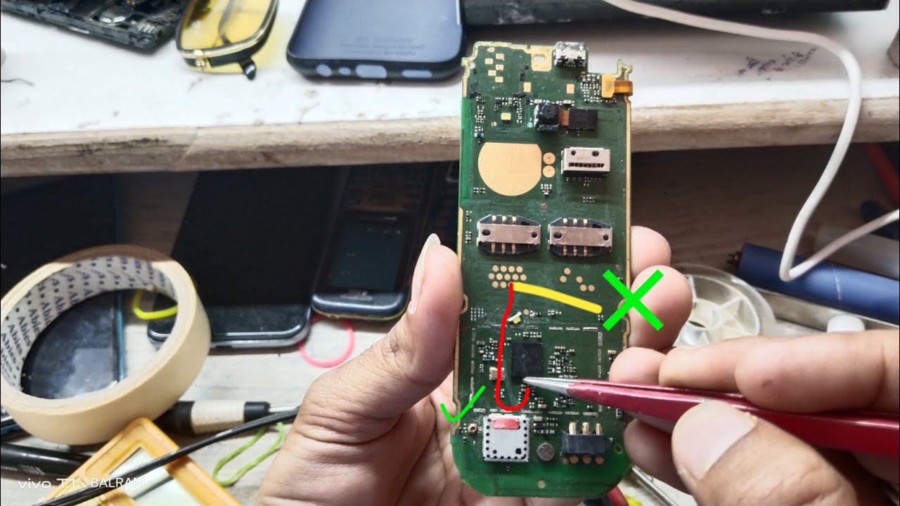 Nokia rm 1190 power button key jumper | Nokia 150 rm-1190 Power Key ...