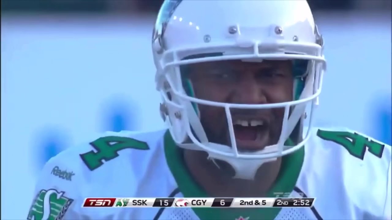 Saskatchewan Roughriders Playoff Touchdowns: 2010s - YouTube