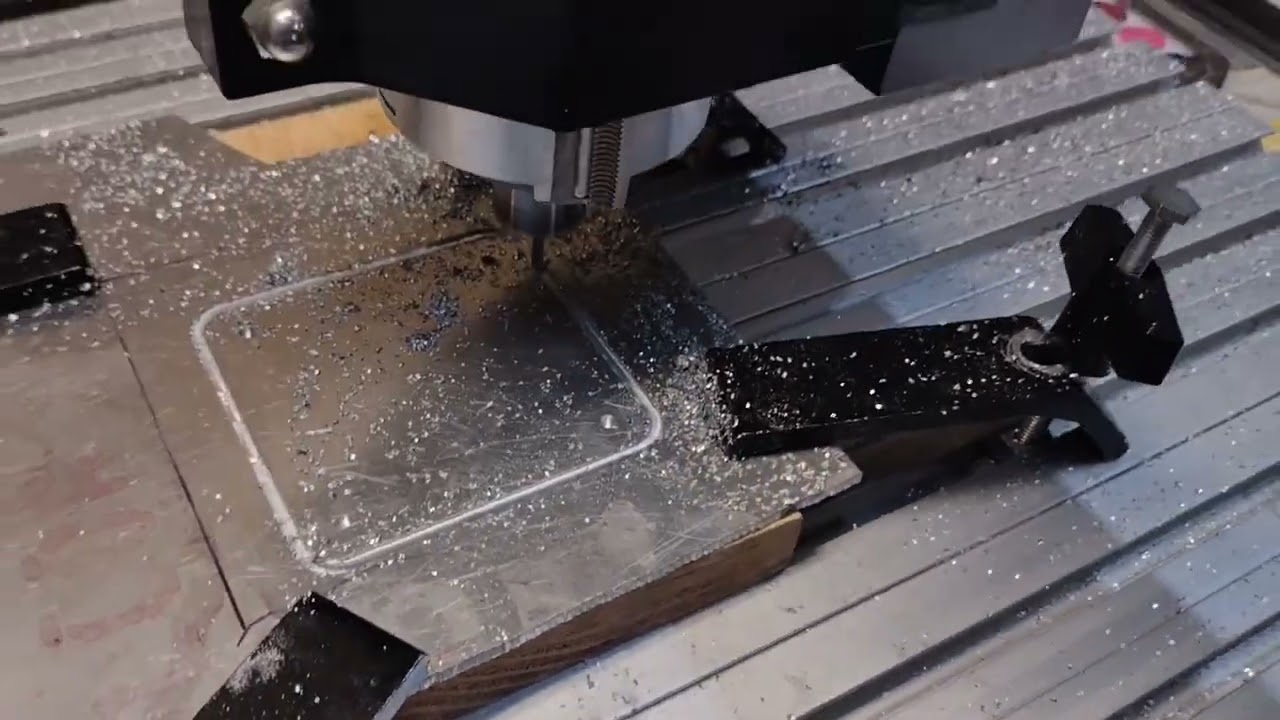 Fireball V90 CNC Router First Cuts - YouTube