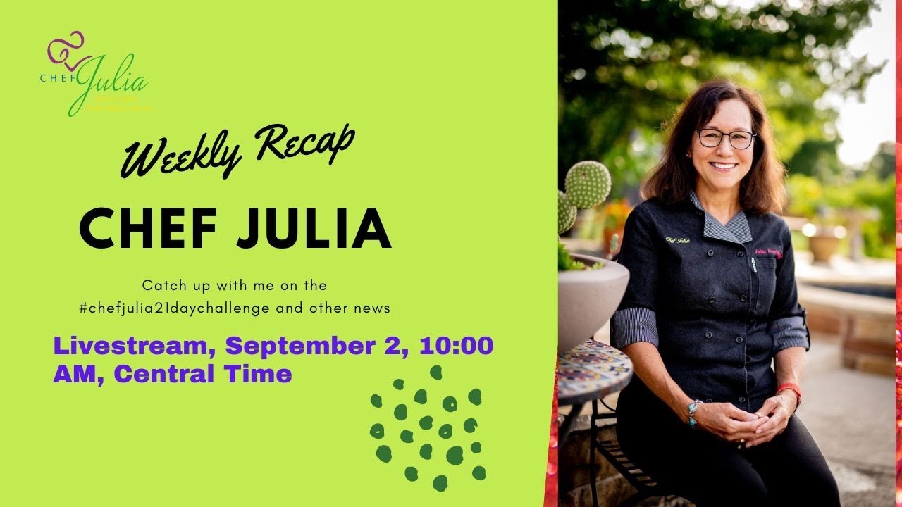 Chef Julia Plant-Based Chef – Whole Food Plant-Based Cooking With No Oil