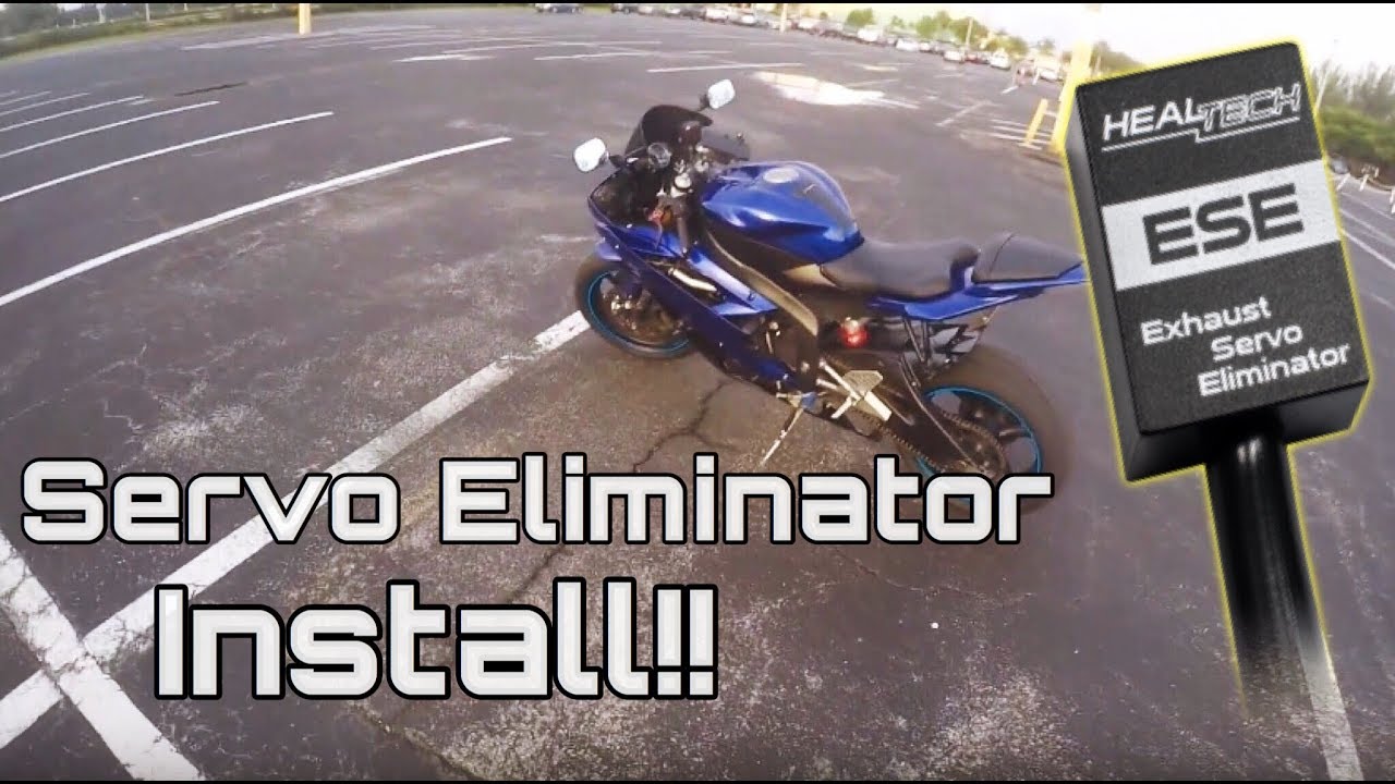 Healtech Servo Eliminator Install | 07 YZF-R6 - YouTube