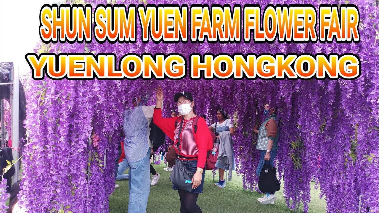 SHUN SUM YUEN FARM FLOWER FAIR || YUENLONG HONGKONG - YouTube