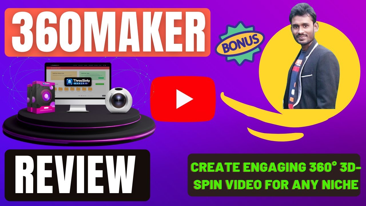 360maker Review + Bonuses 🔥 Turn Anything Into a 360° 3D-Spin Metaverse ...