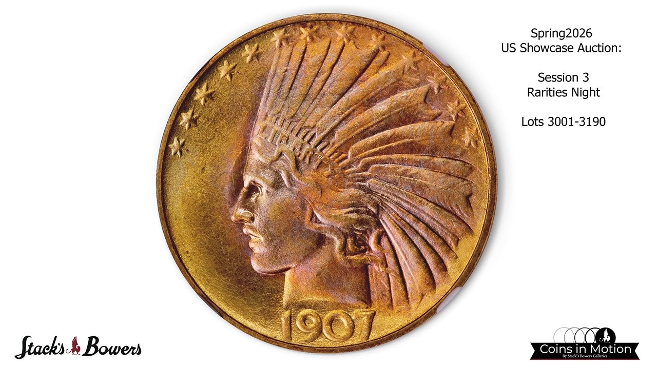 A Selection of Animated Coins in Motion in the Rarities Night - March ...