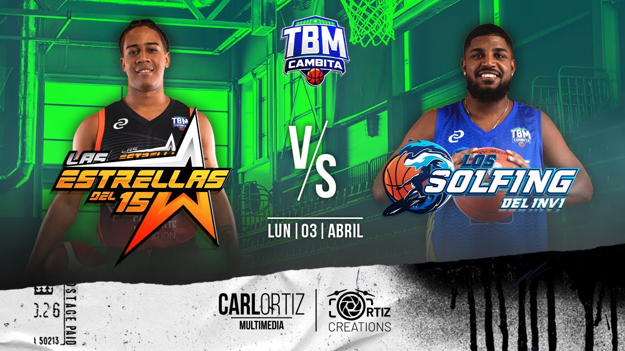 TBM - Cambita Garabitos - Los Solfing del Invi 🆚 Las Estrellas del 15 ...