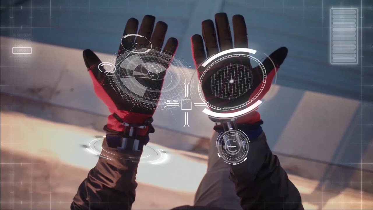 Hand HUD system - YouTube