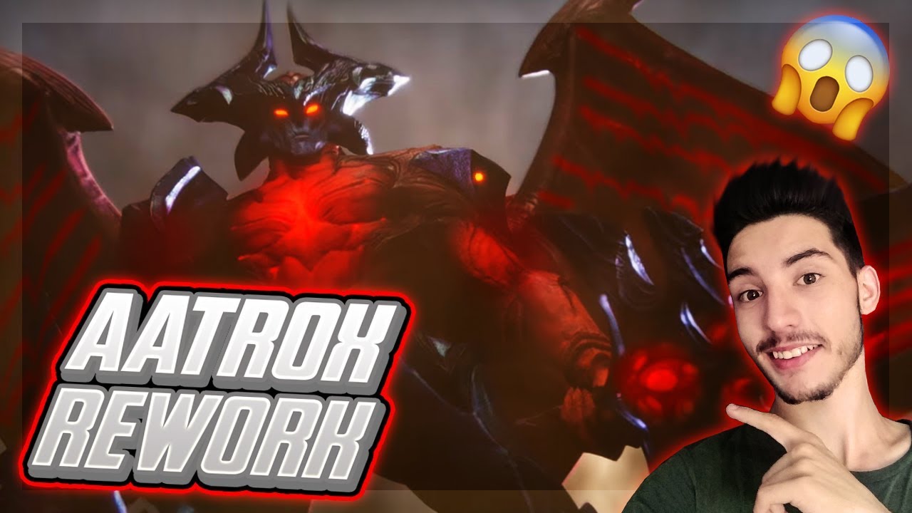 AATROX REWORK IZGLEDA FENOMENALNO! 😱 Aatrox Champion Teaser - YouTube