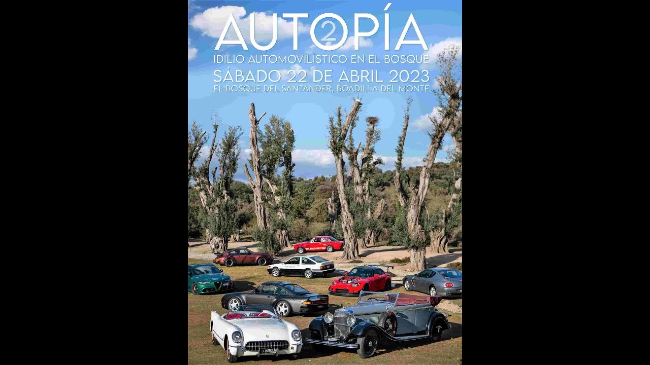 Autopia 2023 - Idilio Automovilistico en el bosque - YouTube