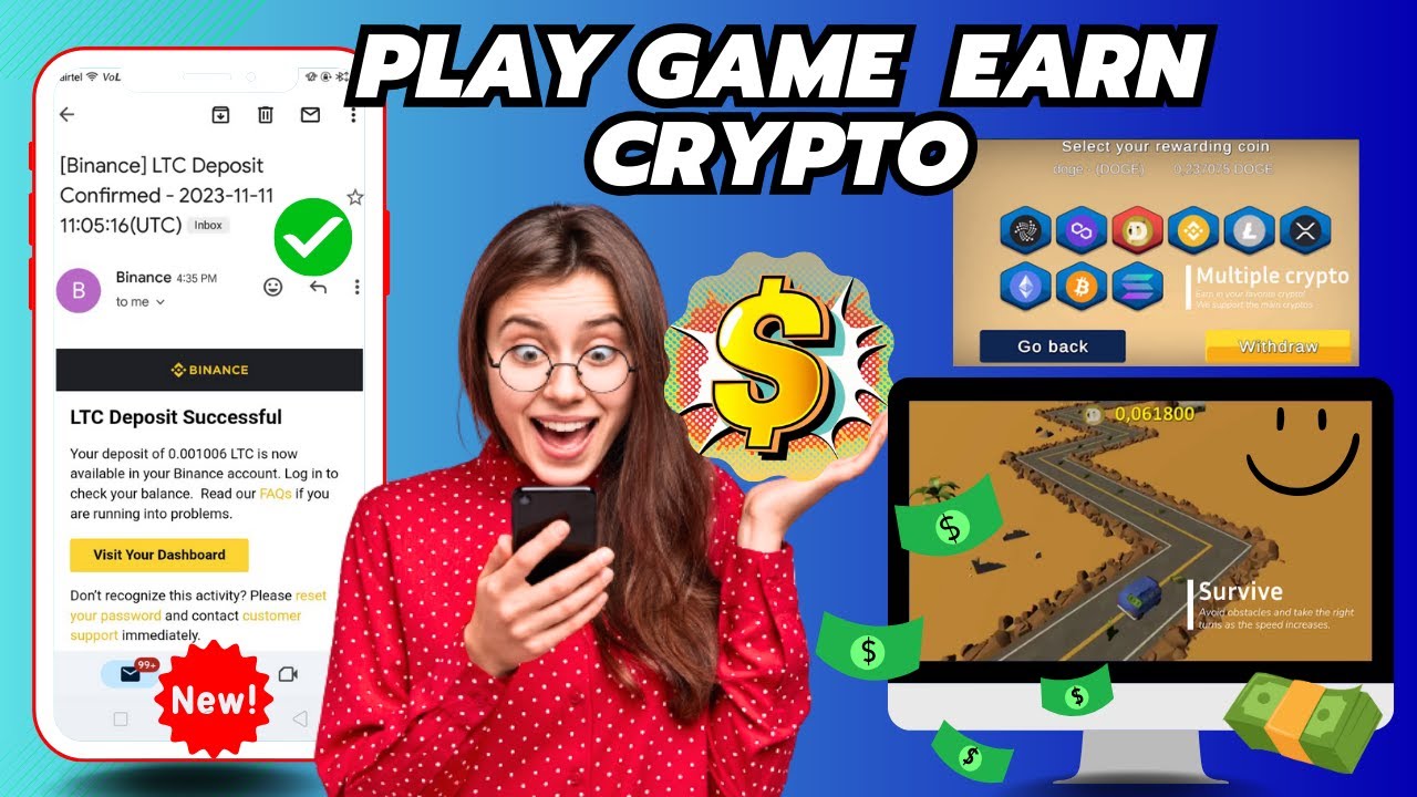New Free Crypto Earning Apps Today 2023 | Play Games & Earn Crypto | Make Money Online Apps # ...