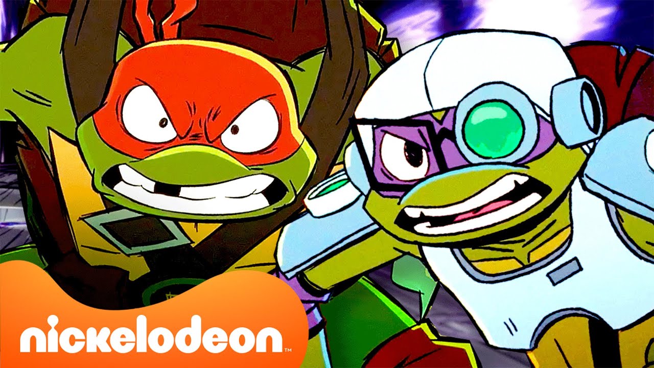 ¡Mejores MOMENTOS DE BATALLA de Raph y Donnie en Tales of the Teenage ...