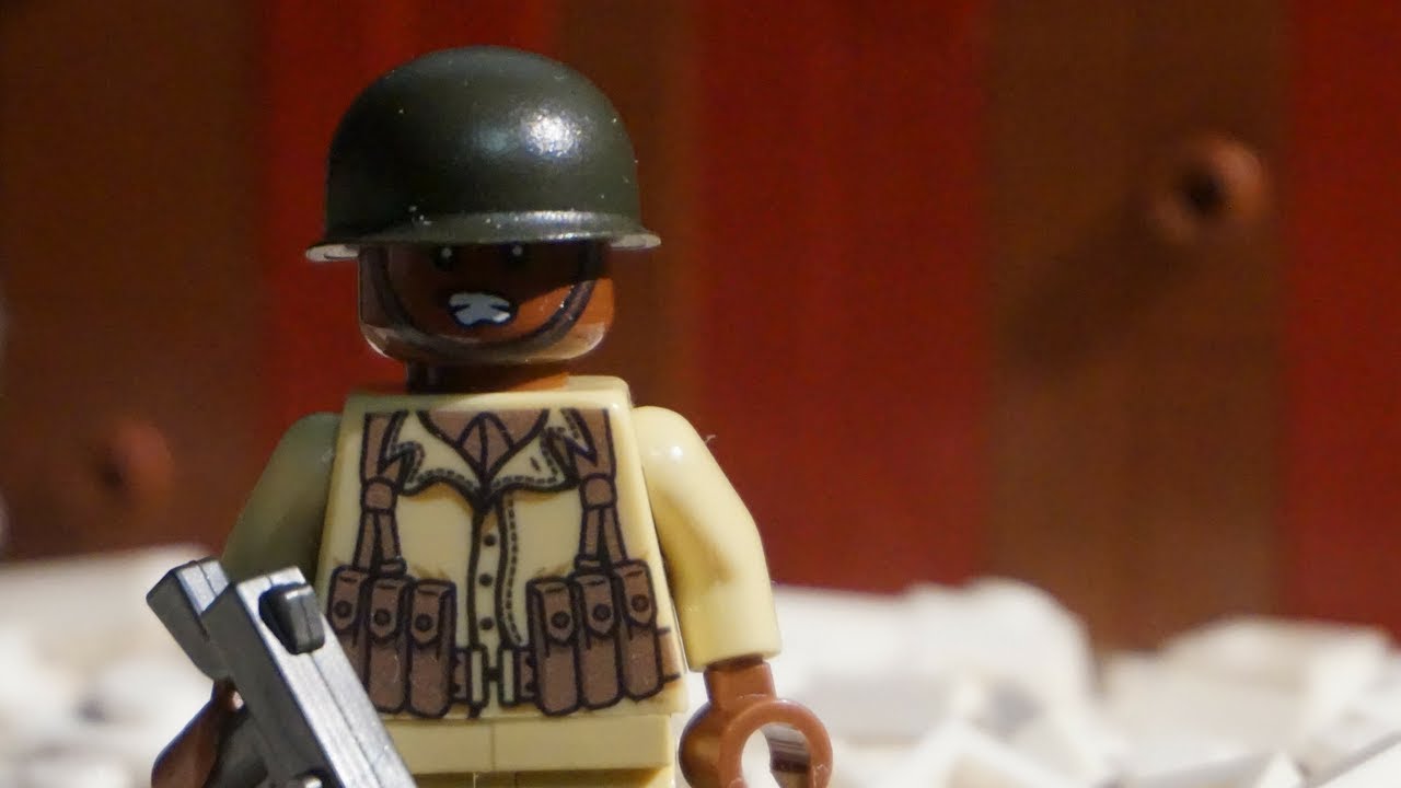 Lego WW2 Minifig Co. U.S. Thompson Torso Showcase - YouTube
