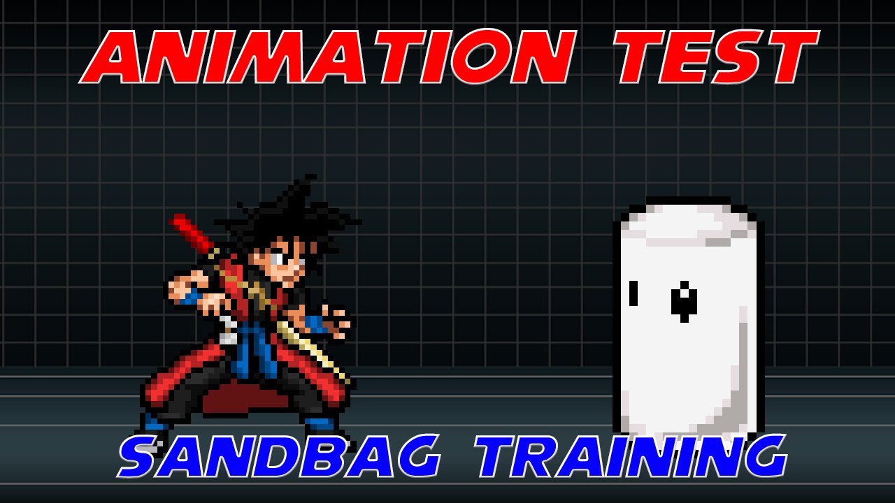 Xeno Goku vs Sandbag Training (Animation test) - YouTube