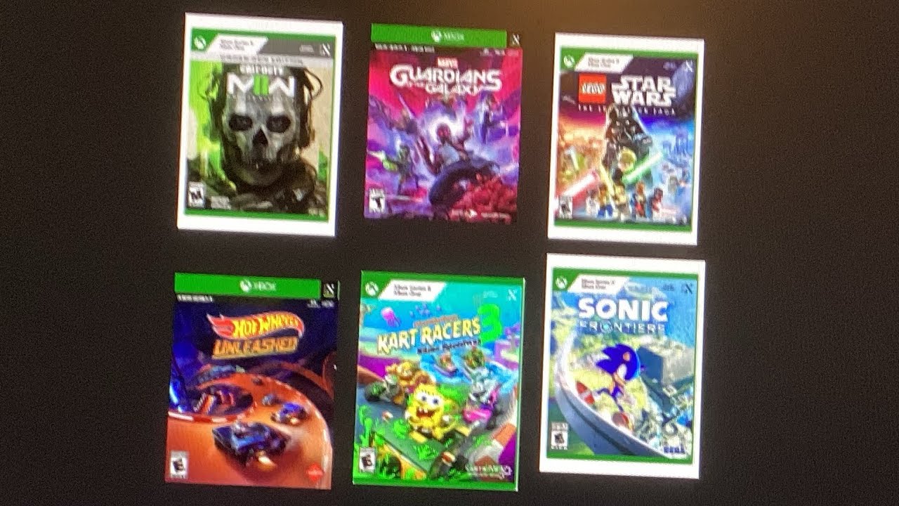 Xbox Games at Target Cleveland Ohio January 2023 - YouTube
