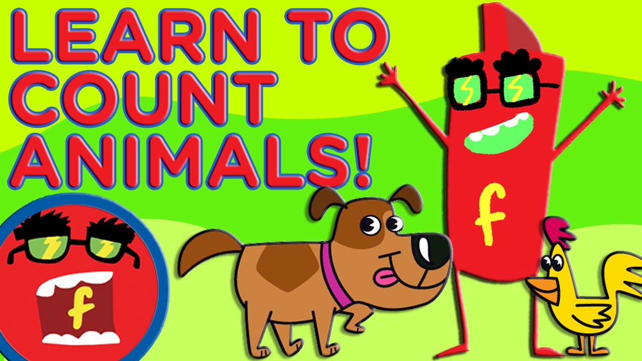 Fredbot Learns To Count Animals! - YouTube