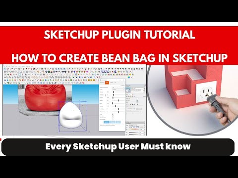 Sketchup tutorial | HOW TO CREATE BIN BAG IN SKETCHUP | sketchup - YouTube