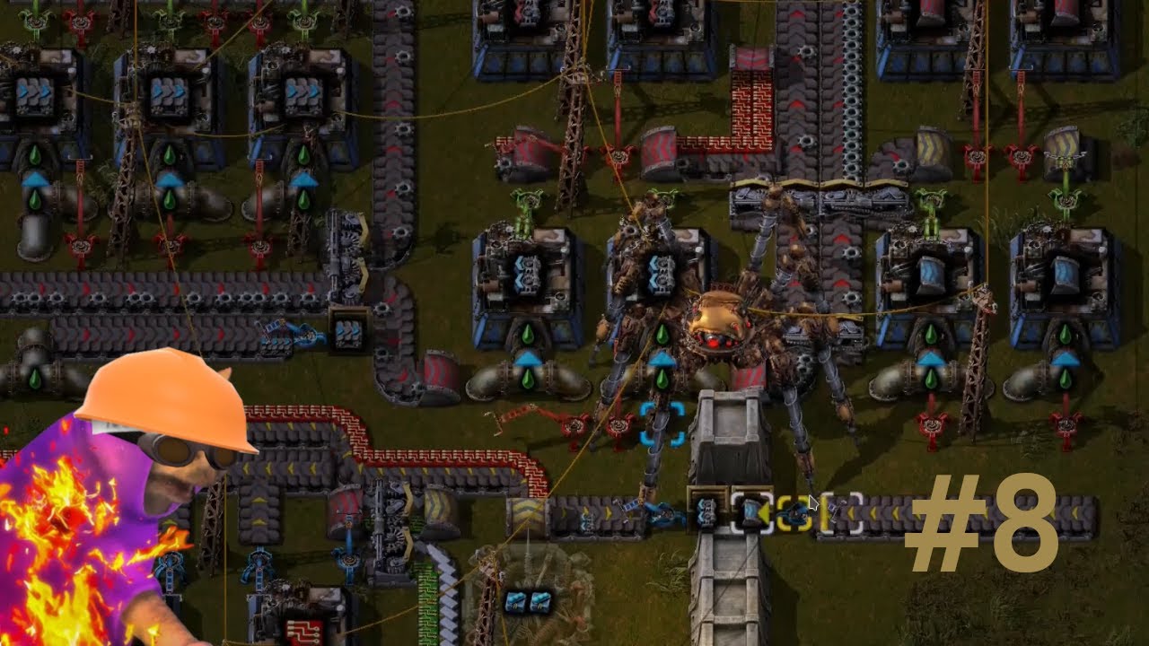 Running along the belts of progress | Factorio (8) - YouTube