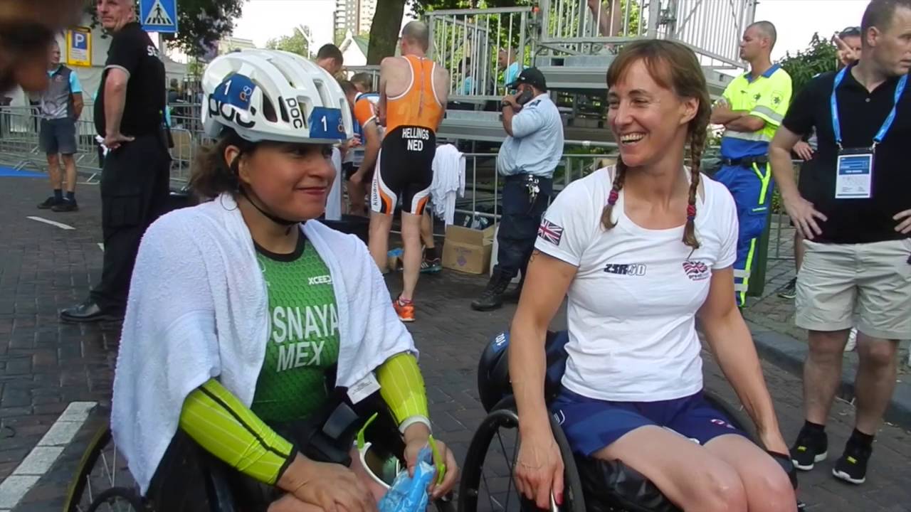 Brenda Osnaya - Campeonato del Mundo Paratriatlon - Rotterdam 2016 ...