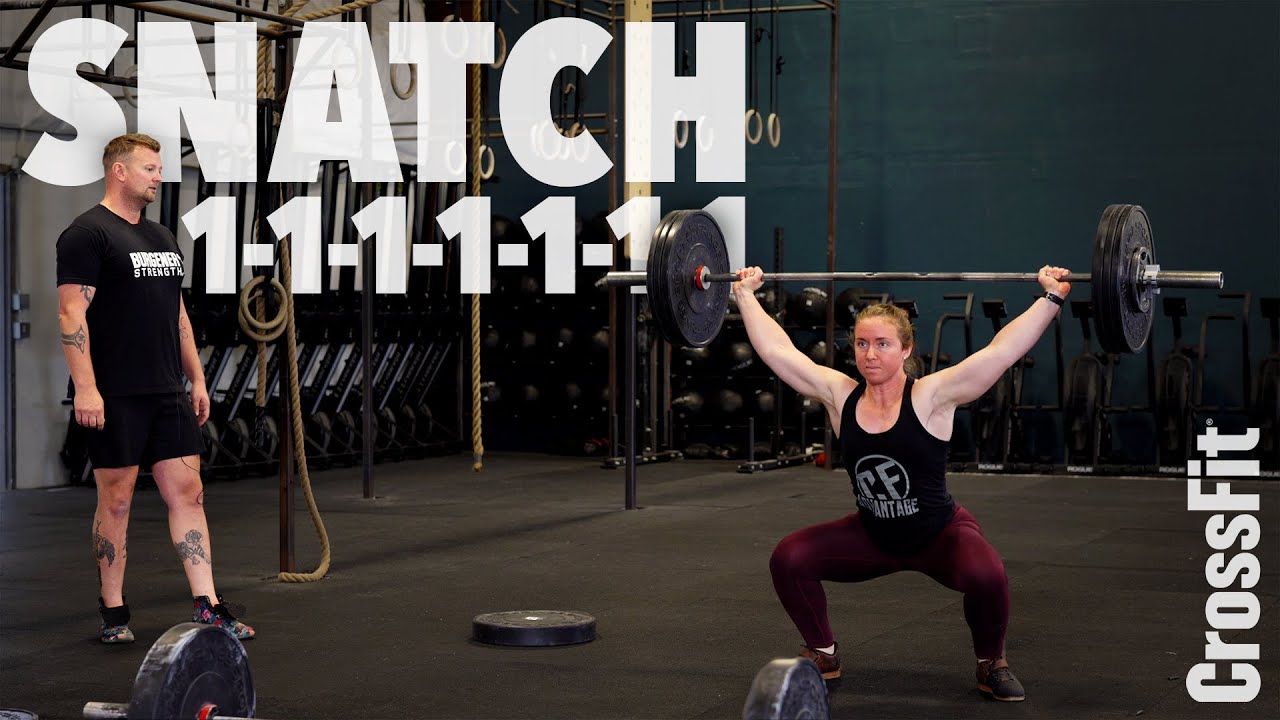 Heavy Snatch Singles WOD Demo: 220928 - YouTube