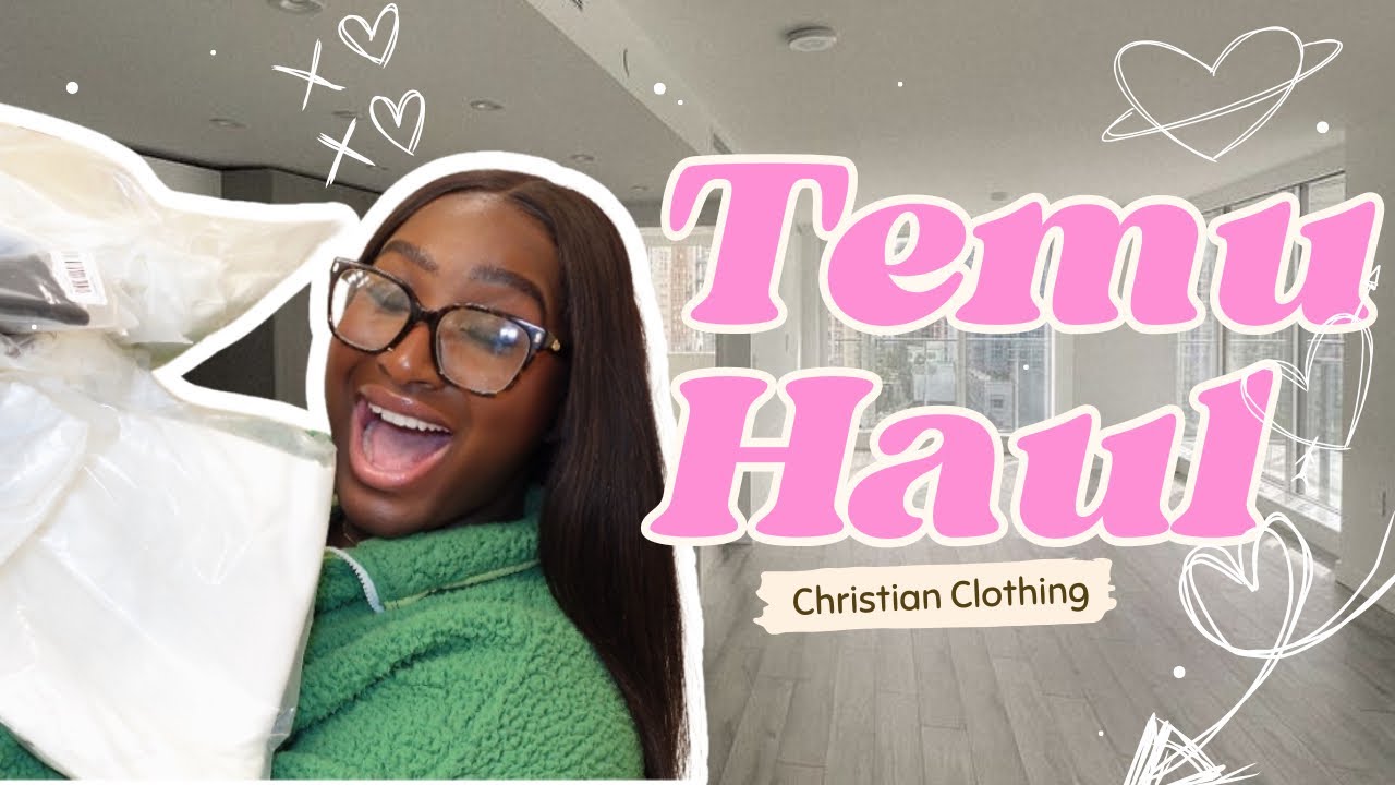 Temu Haul | Christian Clothing + Perfume Review - YouTube