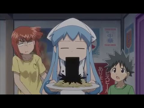 Squid Ink Spaghetti - Ika-chan - YouTube